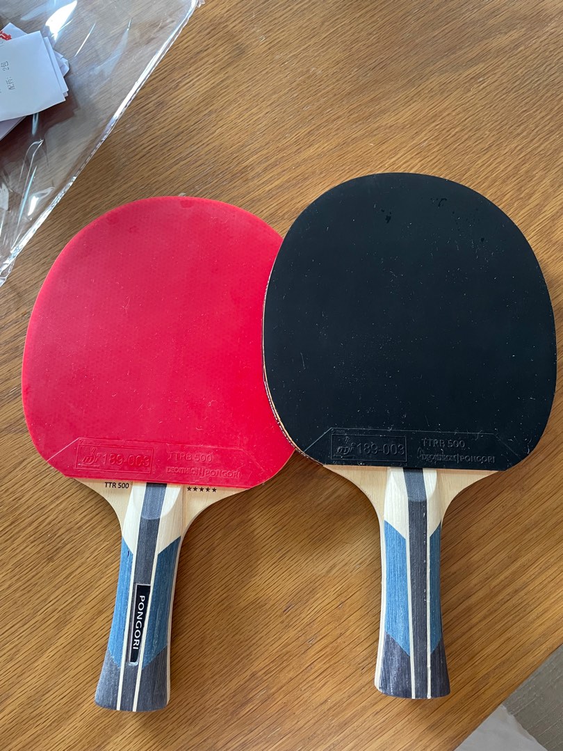Table Tennis Racket, Sports Equipment, Sports & Games, Racket & Ball ...