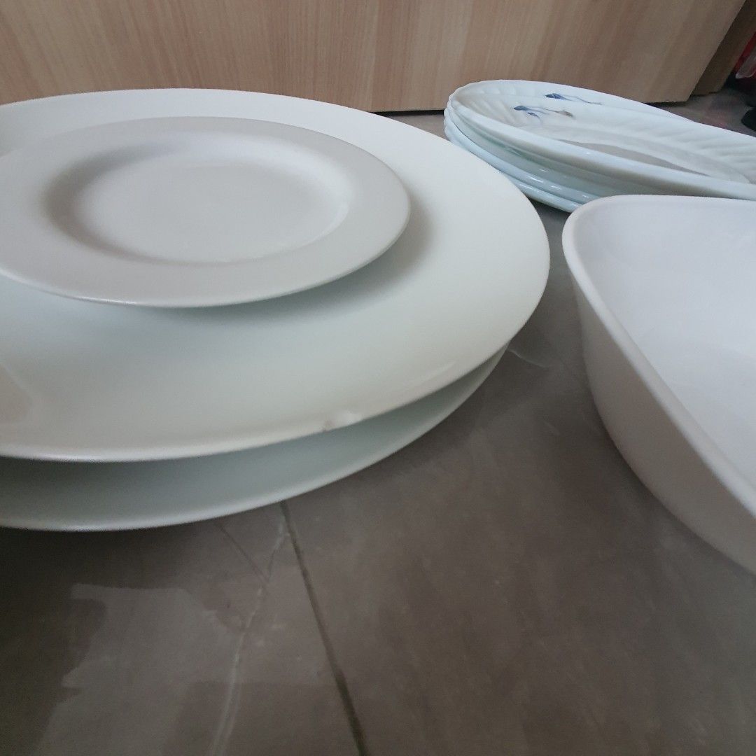 TAKE ALL Piring Makan Mangkok Makan Piring Set Piring Dinner, Kitchen ...