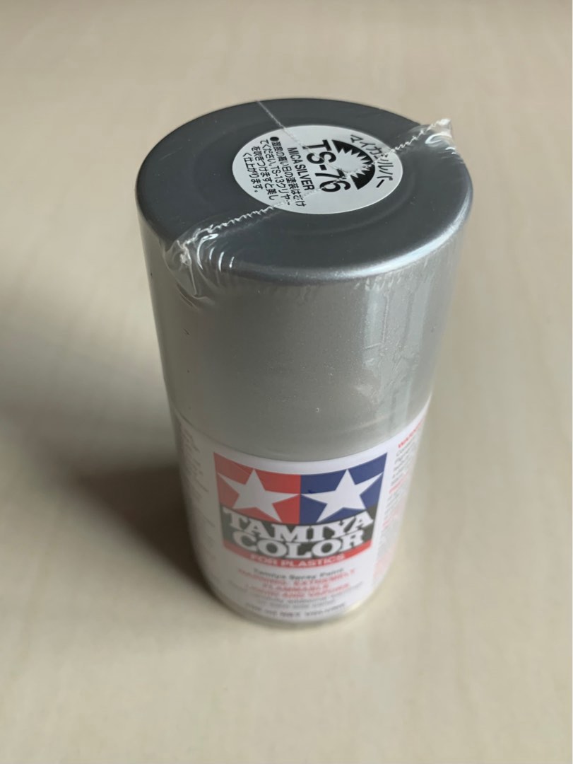 Tamiya Spray Paint TS-76 Mica Silver, Hobbies & Toys, Stationery ...