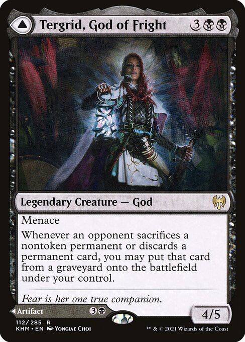 Tergrid, god of fright mtg single, Hobbies & Toys, Toys & Games on ...