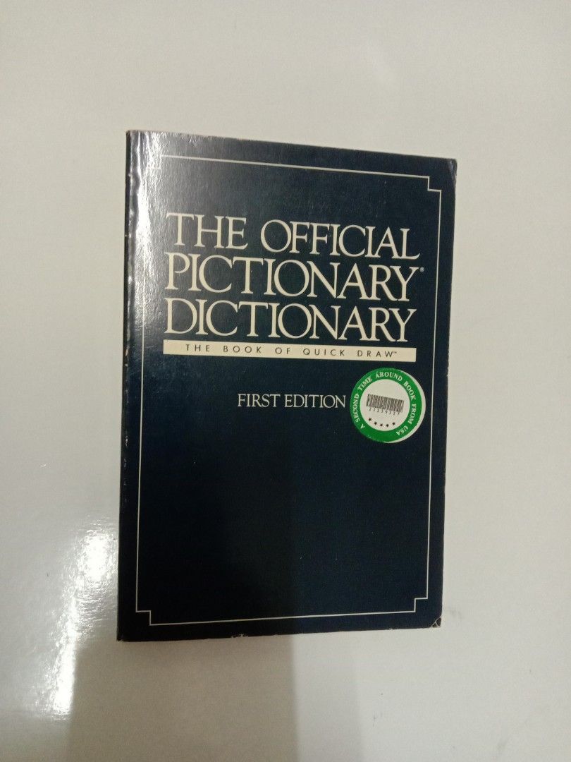 The official pictionary dictionary, Hobbies & Toys, Books & Magazines ...