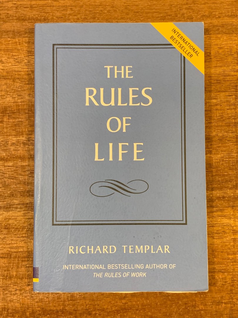 THE RULES OF LIFE book by RICHARD TEMPLAR, Hobbies & Toys, Books ...