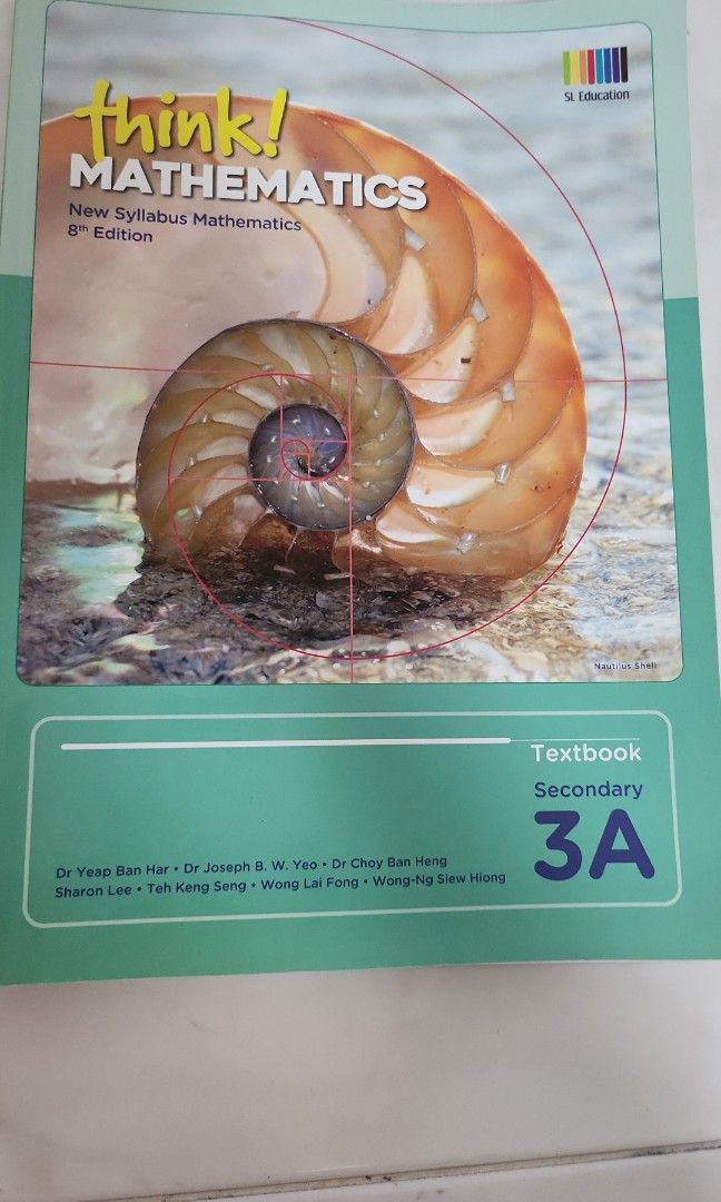 Think! Mathematics. New syllabus mathematics 8th edition, Hobbies ... Think! Mathematics. New syllabus mathematics 8th edition, Hobbies ...