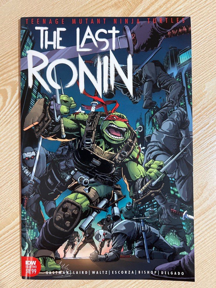 TMNT The Last Ronin #2 1st Casey Marie Jones Escorza, Hobbies & Toys ...