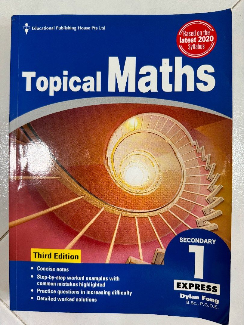 Topical Maths Sec 1 Express, Hobbies & Toys, Books & Magazines, Assessment Books on Carousell