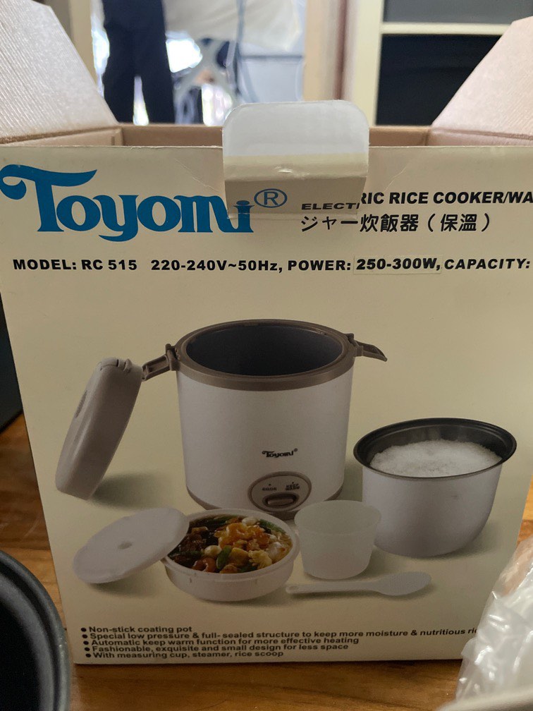 Toyomi Electric Rice Cooker/Warmer, TV & Home Appliances, Kitchen ...