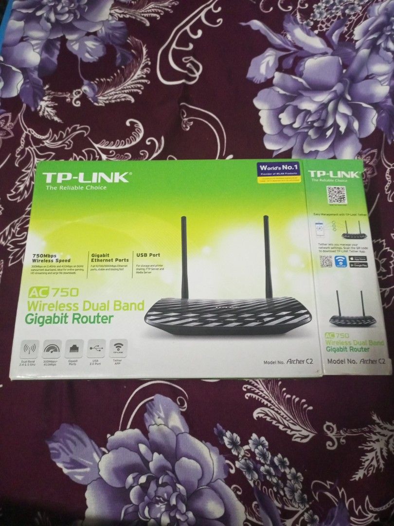TP-LINK Router AC750 DUAL BAND Gigabit Router, 電腦＆科技, 電腦周邊及配件, Wifi及上網 ...