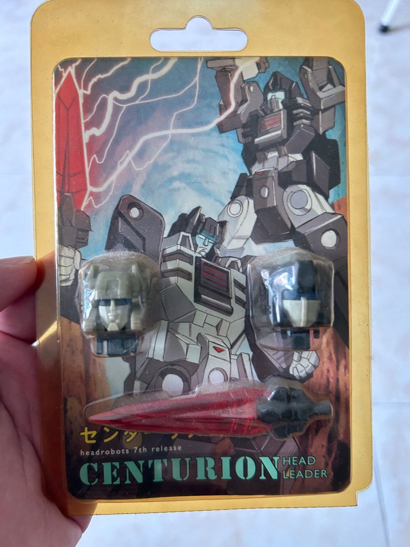 Transformers Limited Centurion Grand Cerebos Zarak headmasters, Hobbies ...