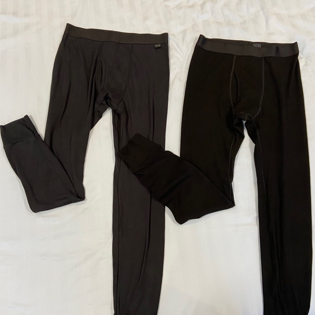 Uniqlo Heattech Ultra / Extra Warm Innerwear Bottoms, Men's Fashion ...