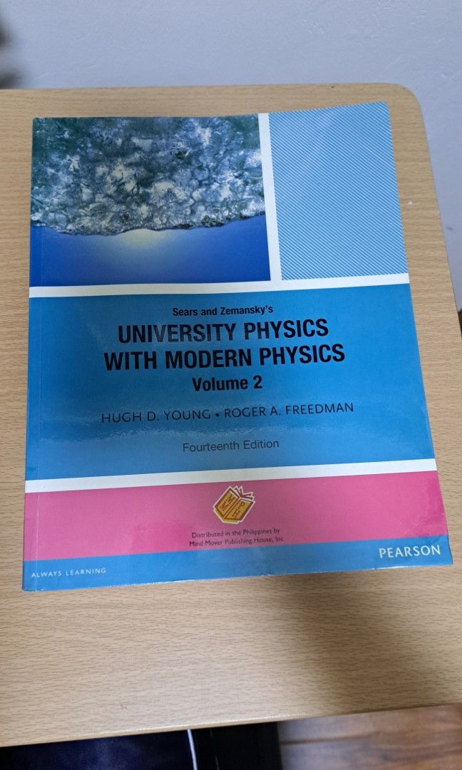 University Physics Book Vol 1 & 2, Hobbies & Toys, Books & Magazines ...