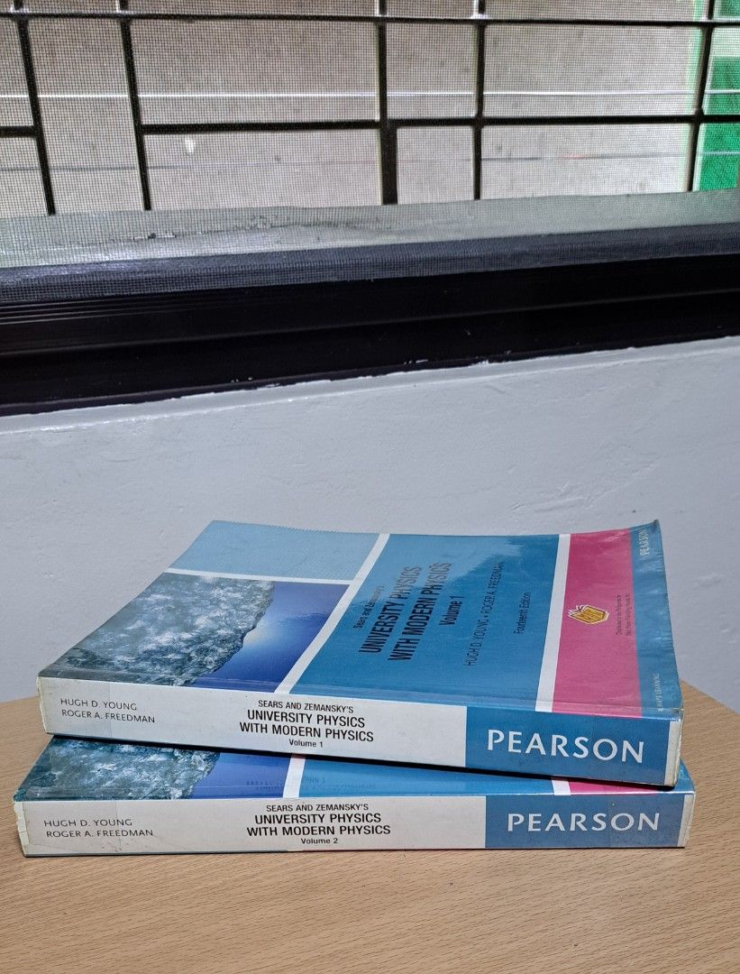 University Physics Book Vol 1 & 2, Hobbies & Toys, Books & Magazines ...