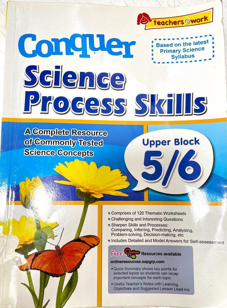 Upper Primary Conquer Science Processed Skills PSLE, Hobbies & Toys ...