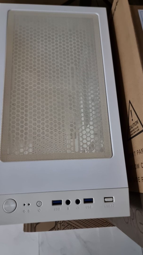 [USED CASING] TECWARE NEXUS AIR M ARGB (WHITE) / COMES WITH 4 ARGB ...