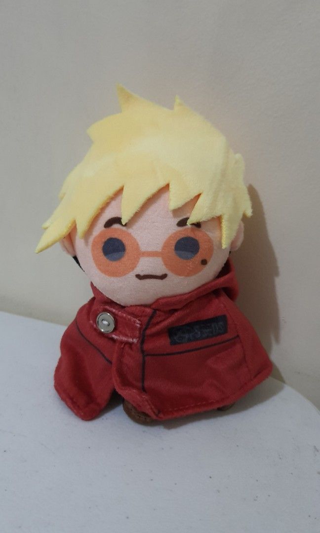Vash the Stampede Trigun Stampede Nuigurumi Nui Plushie, Hobbies & Toys ...