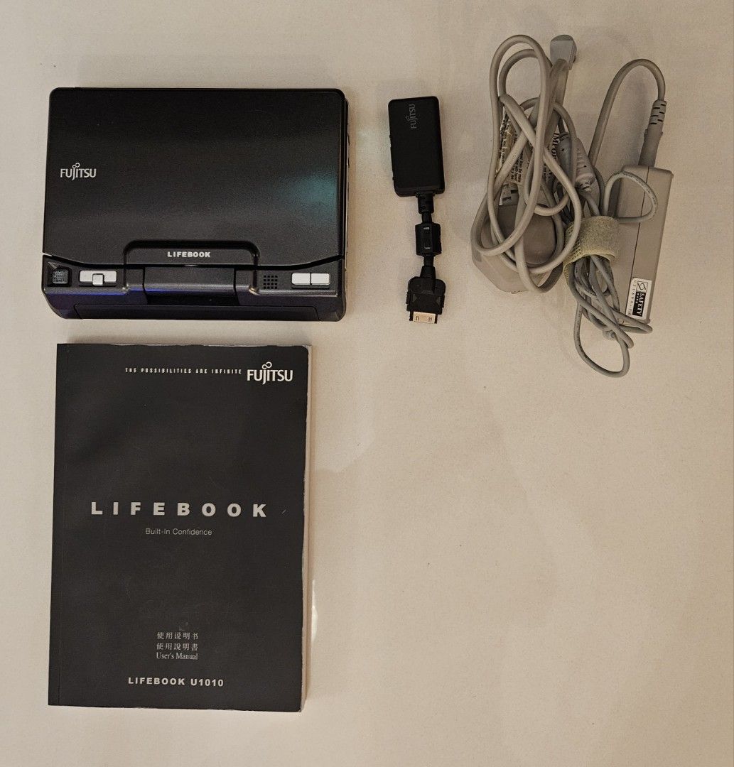 Vintage Fujitsu Lifebook U1010 Micro Notebook PC, Computers & Tech ...