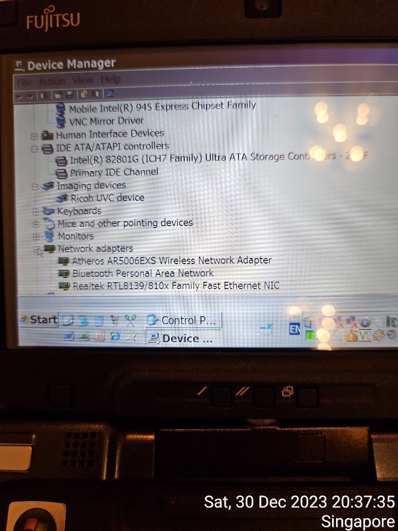 Vintage Fujitsu Lifebook U1010 Micro Notebook PC, Computers & Tech, Laptops & Notebooks on Carousell