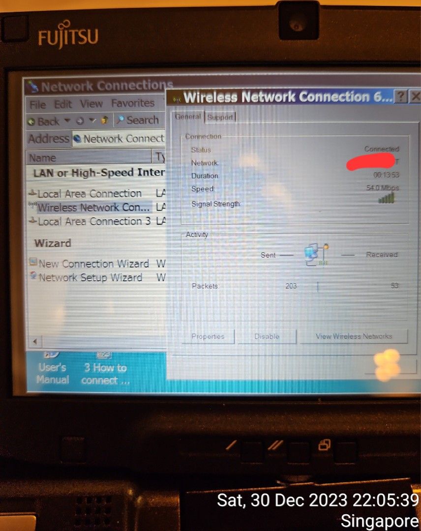 Vintage Fujitsu Lifebook U1010 Micro Notebook PC, Computers & Tech ...