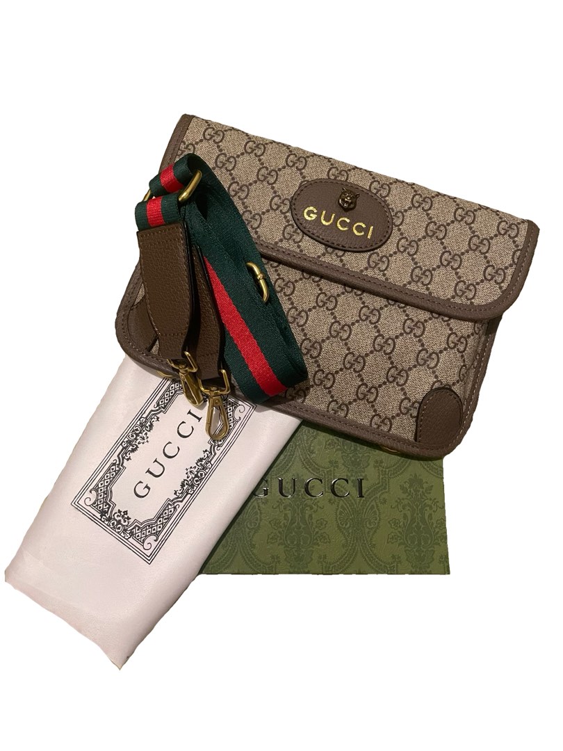 Vintage Gucci Neo Messenger Bag, Luxury, Bags & Wallets on Carousell