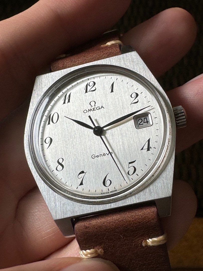 Vintage Omega Geneve with Breguet numerals, Luxury, Watches on Carousell