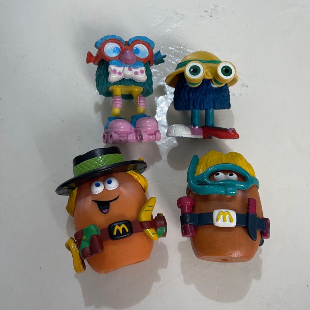 Vintage Ronald mcdonald Mc Macdonald happy meal toy McNugget food ...