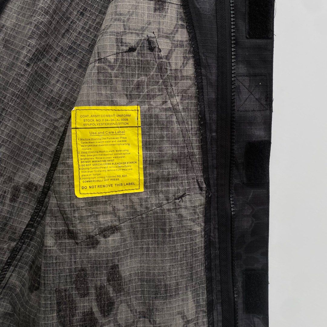 Vintage Snake Camouflage Military Tactical Combat Uniform, Men's ...