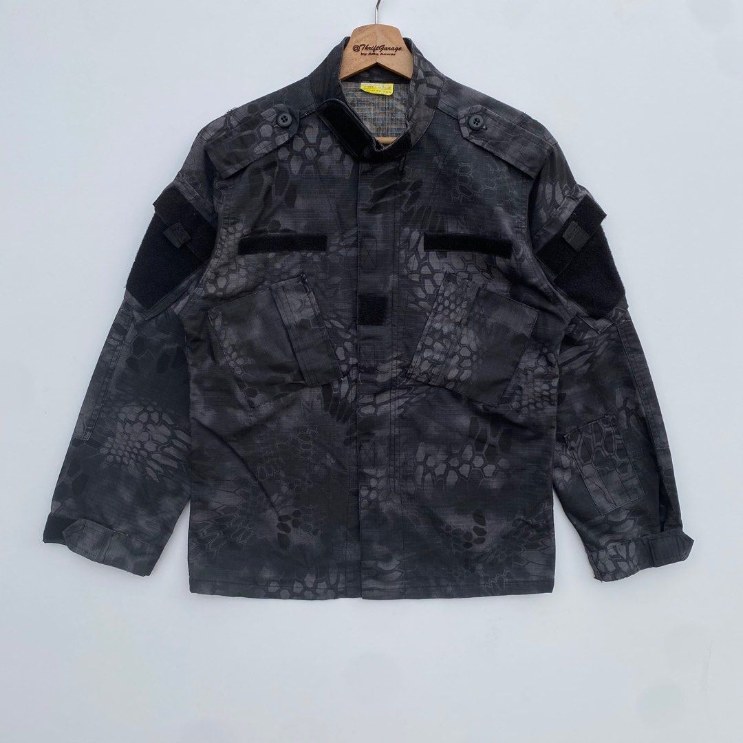Vintage Snake Camouflage Military Tactical Combat Uniform, Men's ...