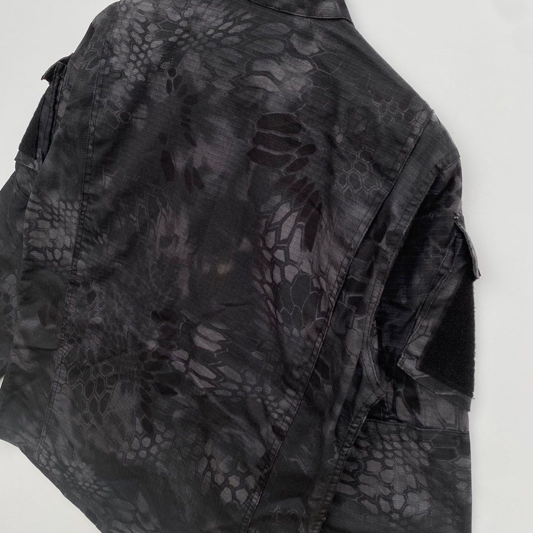 Vintage Snake Camouflage Military Tactical Combat Uniform, Men's ...