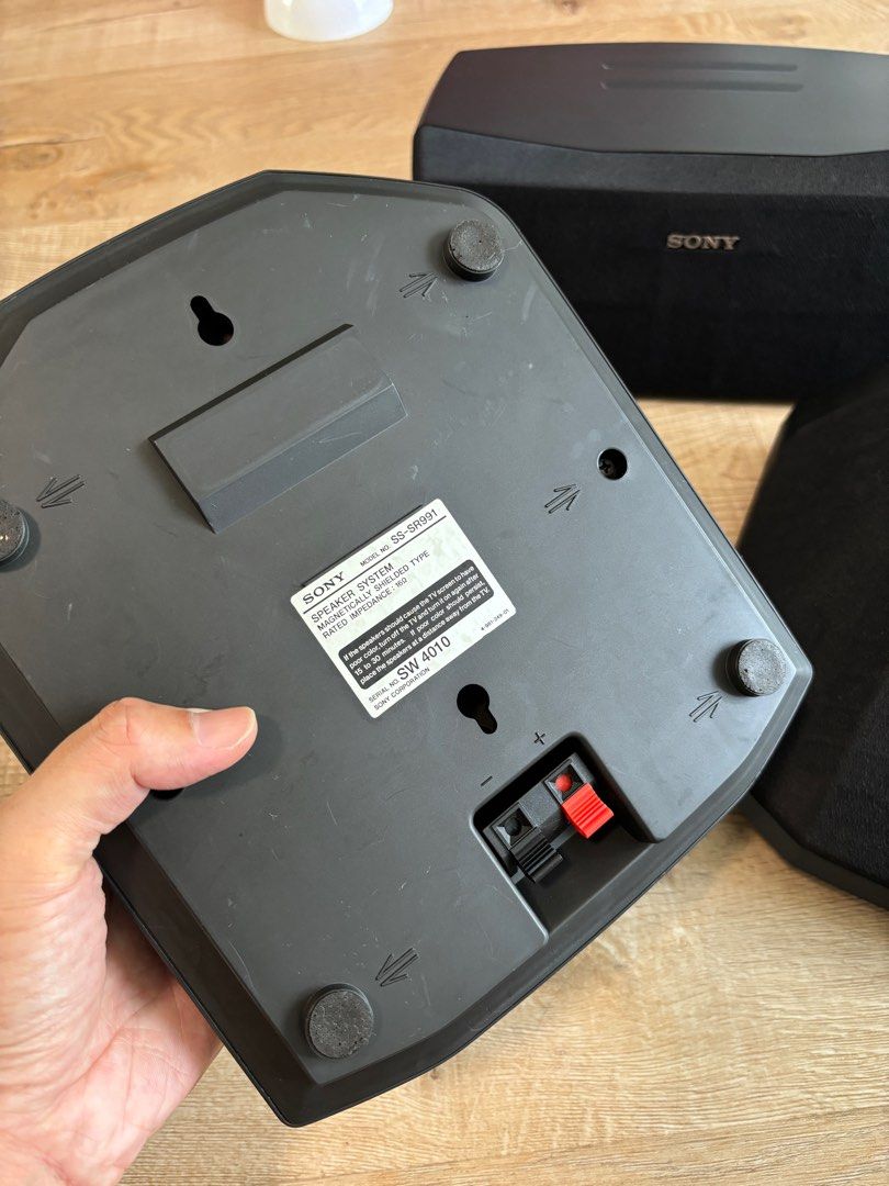 Vintage Sony speaker system model ss 991 series home theatre surround ...