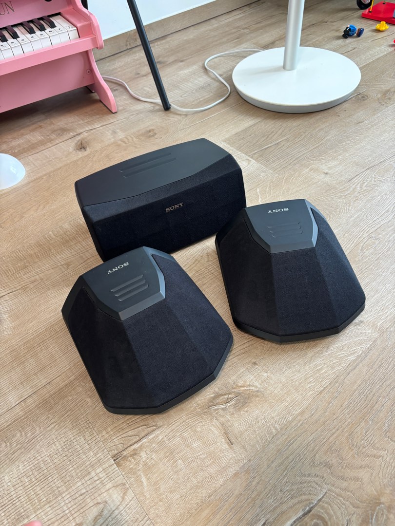 Vintage Sony speaker system model ss 991 series home theatre surround ...