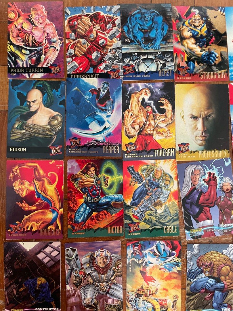 Vintage X-Men Collectible cards, Hobbies & Toys, Memorabilia ...