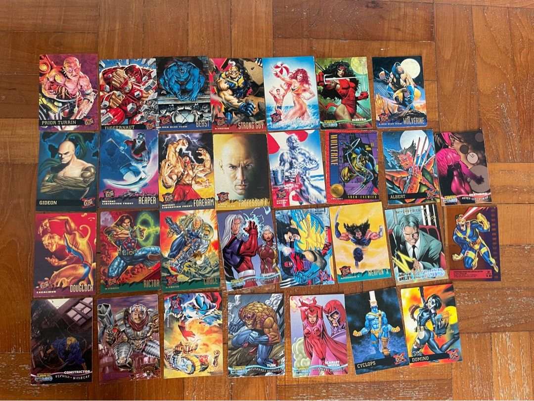 Vintage X-Men Collectible cards, Hobbies & Toys, Memorabilia ...