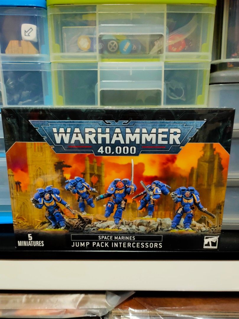 Warhammer 40K Space Marines Jump Pack Intercessors NEW, Hobbies & Toys ...
