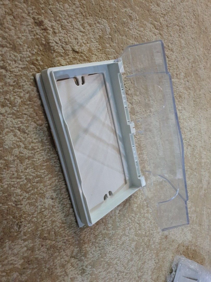 Water Protection Outdoor Electrical Weather Casing for 2 Single socket ...