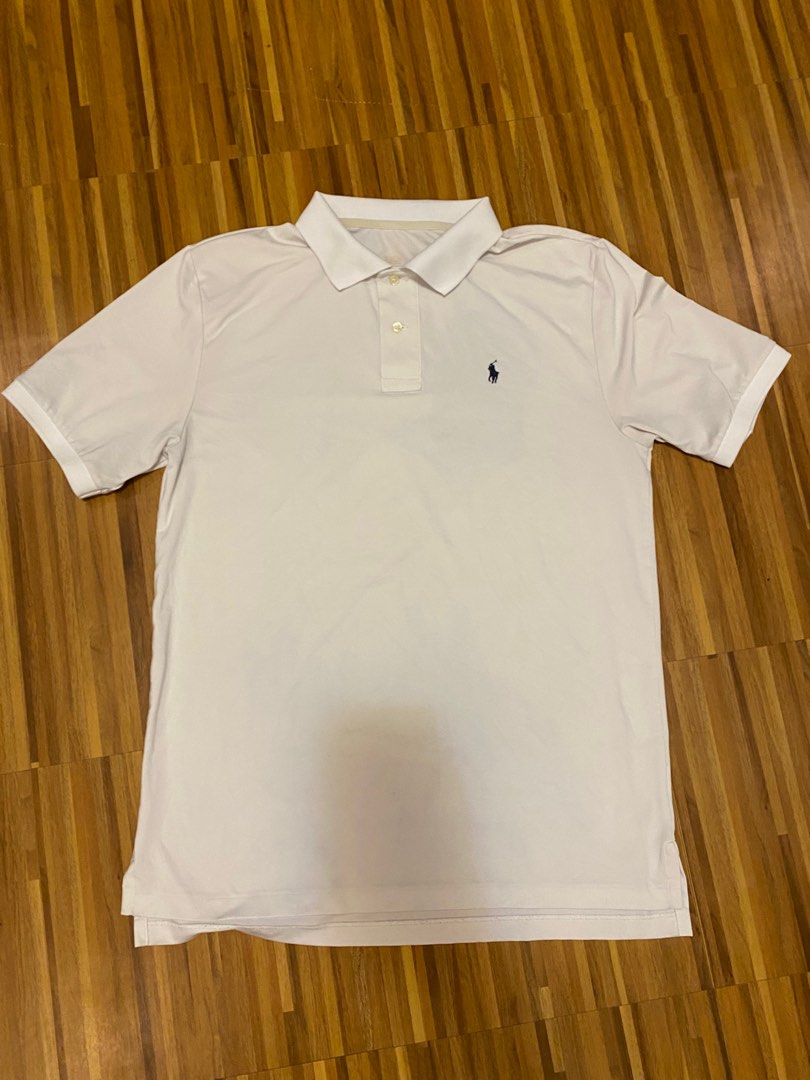 WHITE RL PERFORMANCE, Men's Fashion, Tops & Sets, Tshirts & Polo Shirts ...