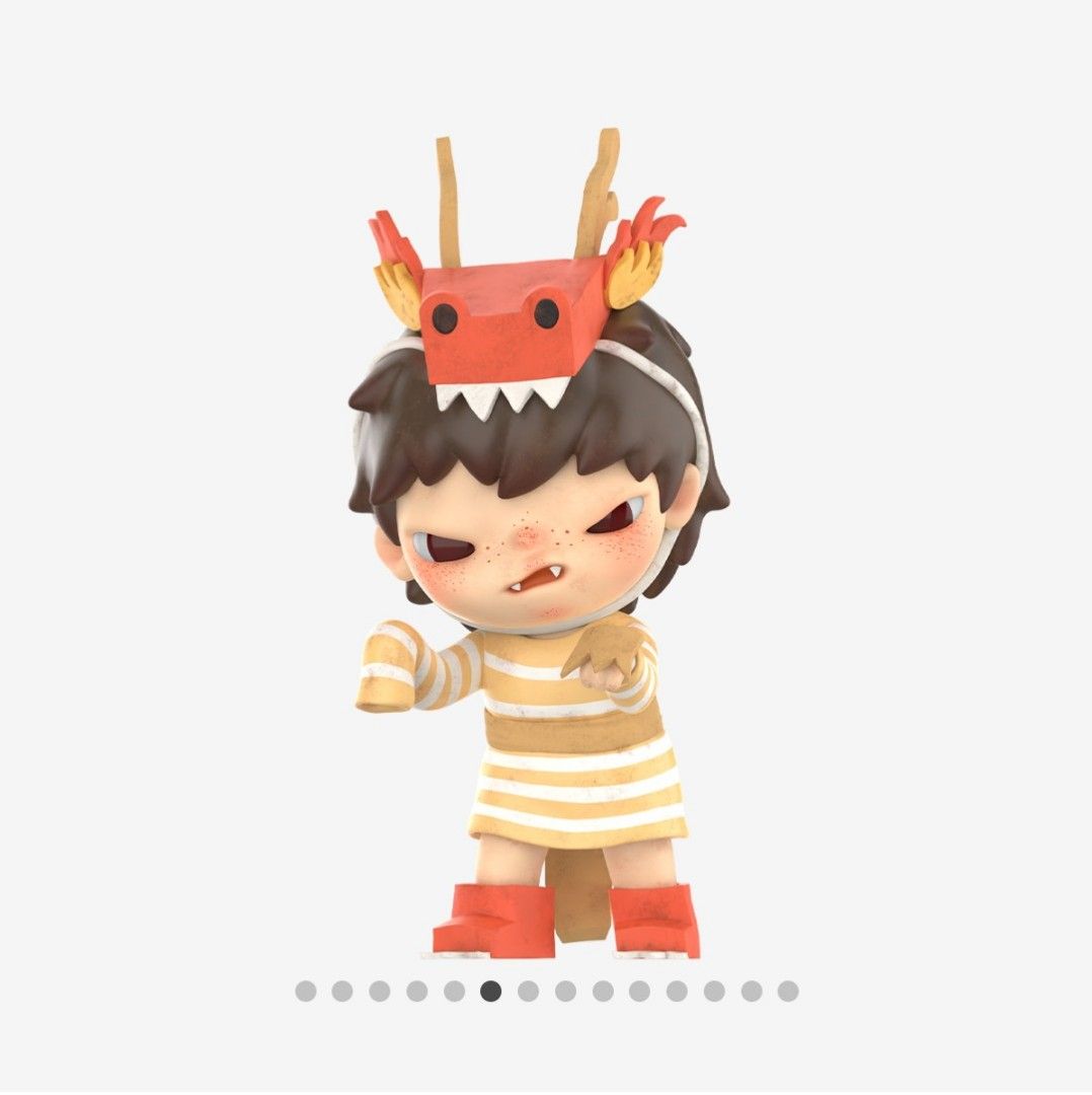 Wtt - Popmart Hirono Mime - Devilry Prison Prankster Loong Treasure ...