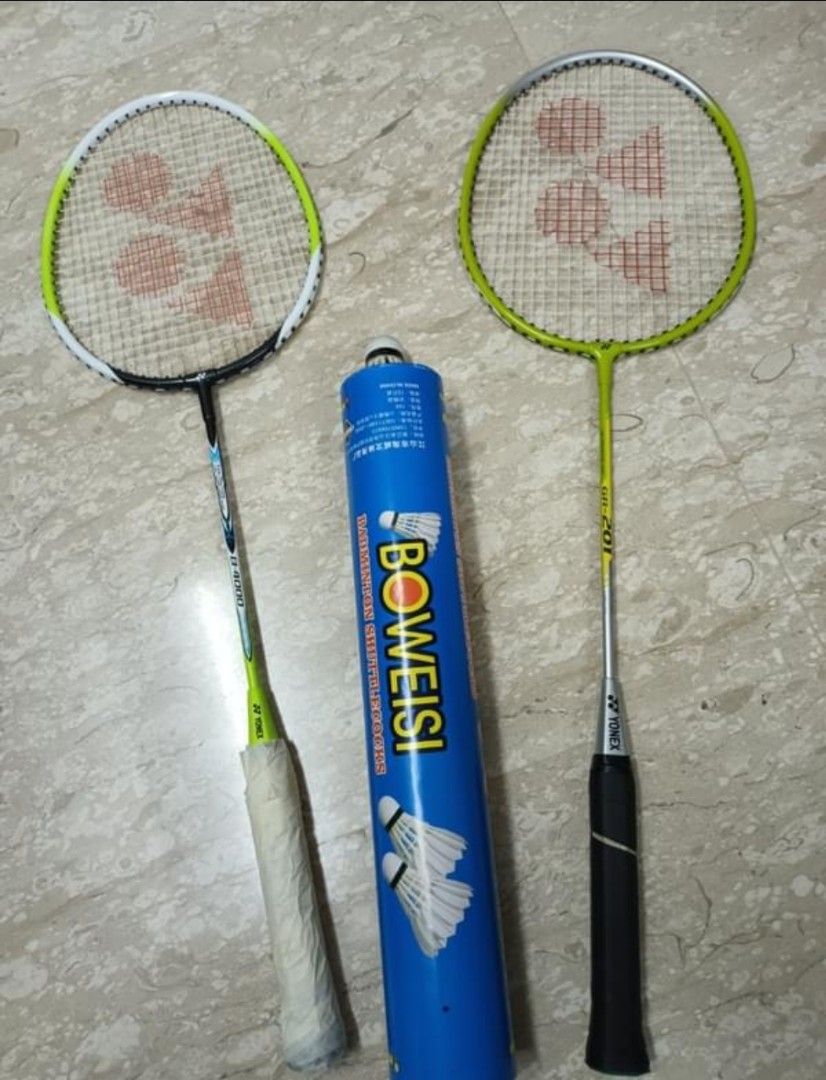 Yonex Badminton Racket set, Sports Equipment, Sports & Games, Racket ...