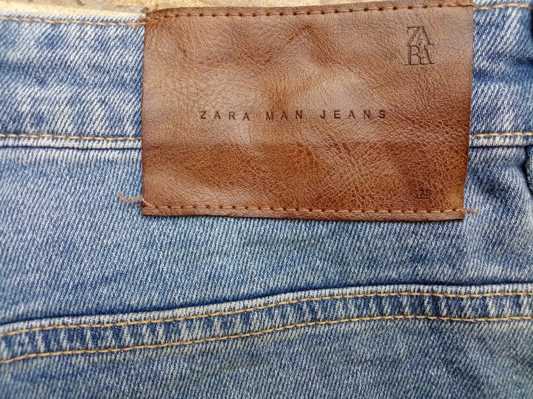 ZARA MAN DENIM JORTS, Men's Fashion, Bottoms, Shorts on Carousell