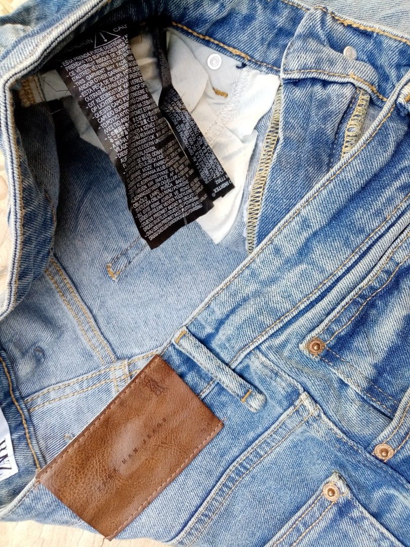 ZARA MAN DENIM JORTS, Men's Fashion, Bottoms, Shorts on Carousell