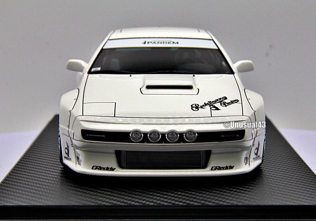 1/18 Ignition Model PANDEM RX-7 (FC3S) White, Hobbies & Toys, Toys & Games on Carousell