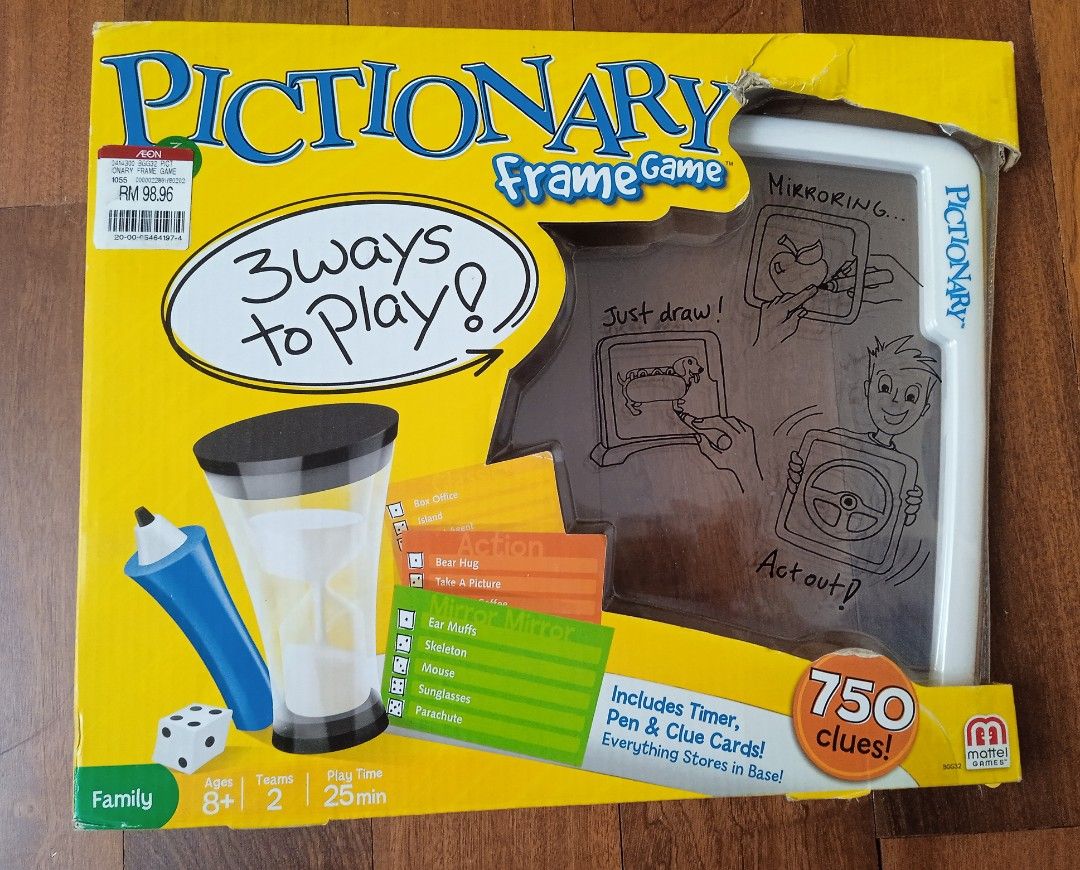 2box Pictionary, Hobbies & Toys, Toys & Games on Carousell