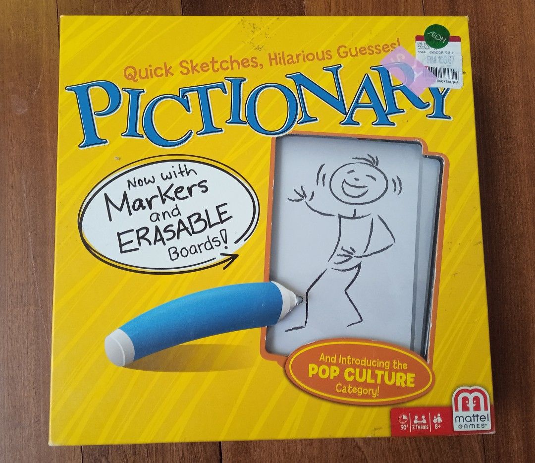 2box Pictionary, Hobbies & Toys, Toys & Games on Carousell