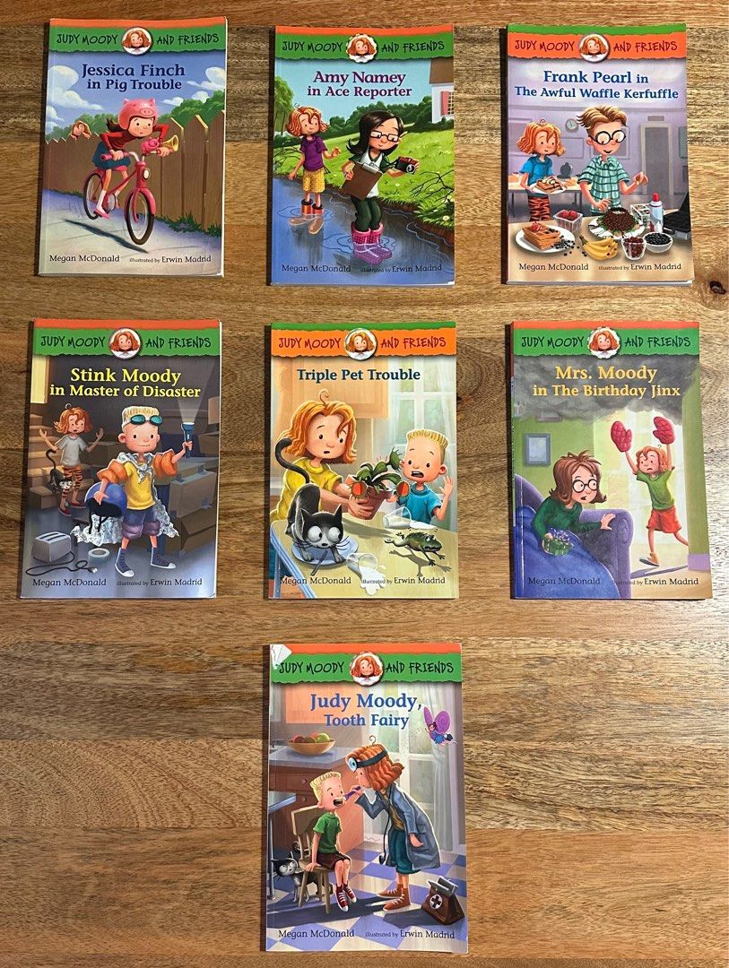 7 x Judy Moody Books, Hobbies & Toys, Books & Magazines, Children's ...