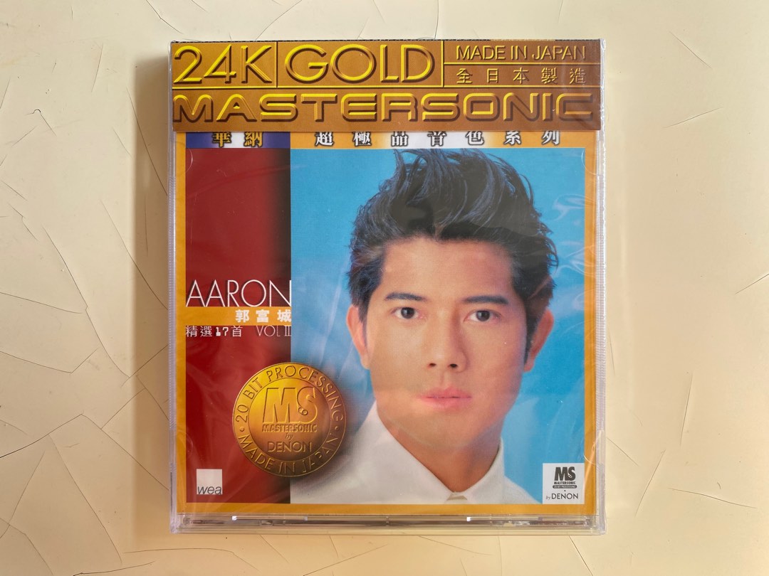 [已售]郭富城 Aaron Kwok - 華納超極品音色系列 24K Gold 精選17首 CD Vol.2, 興趣及遊戲, 音樂、樂器 & 配件, 音樂與媒體 - CD 及 DVD ...
