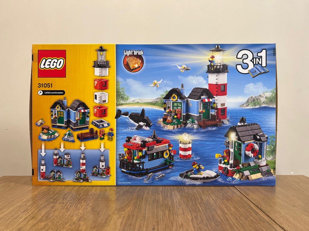 絕版靚盒 LEGO 31051 - Creator 3-in-1 - Lighthouse Point (與31050、31083、31097 ...