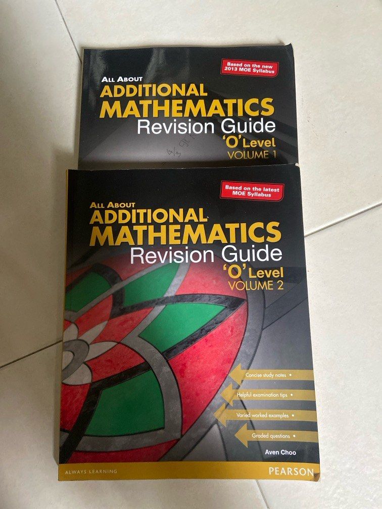 Additional Maths Guides, Hobbies & Toys, Books & Magazines, Assessment ...