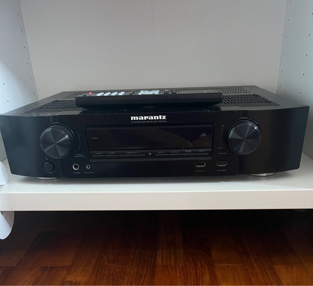 Advent speaker n marantz receiver NR1504, Audio, Soundbars, Speakers & Amplifiers on Carousell