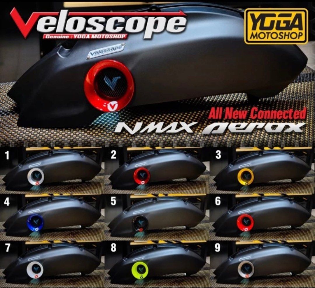 Aerox V2 and Nmax V2 Veloscope, Motorcycles, Motorcycle Accessories on ...