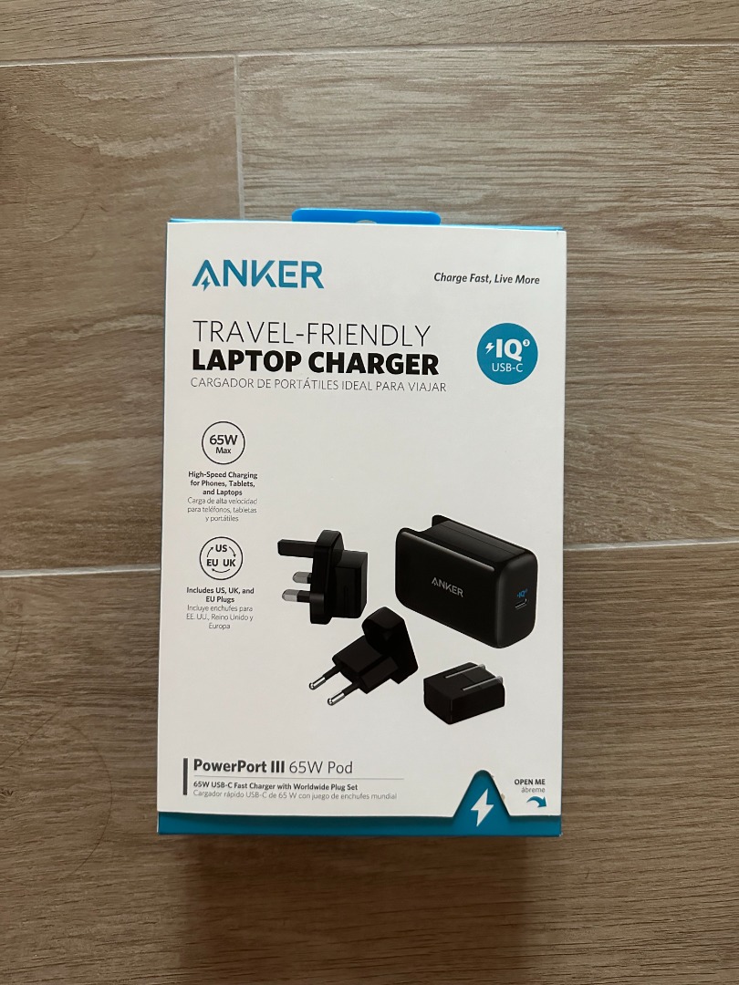 Anker PowerPort III Pod 65W Charger, Computers & Tech, Parts ...