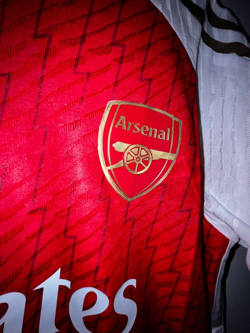 Arsenal 23/24 Home Jersey, Men's Fashion, Activewear on Carousell