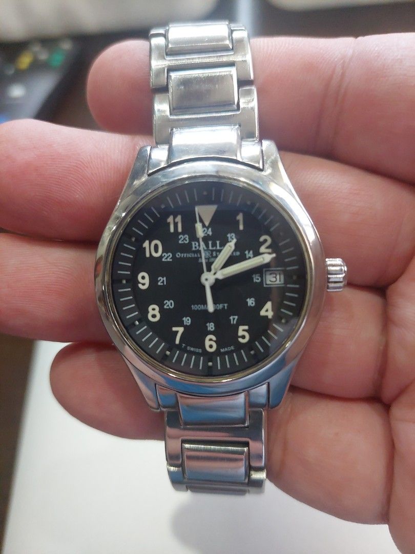Ball Swiss Watch Quartz, Luxury, Watches on Carousell